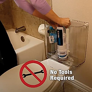 Danco HC660 Toilet Fill Valve Repair Kit, Pack of 1, Blue White