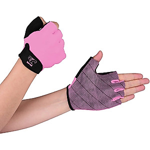 Hornet Watersports Light Pink Rowing Gloves for Women Ideal for Indoor Rowing, Sculling, Kayak, SUP, Outrigger Canoe, Dragon Boat and Other Watersports (M (Fits 7"-7.5"))