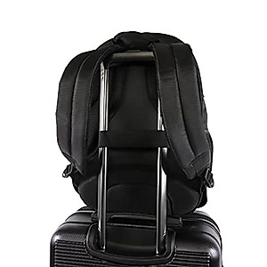 Nautica Ensign Business Backpack, Black, One Size