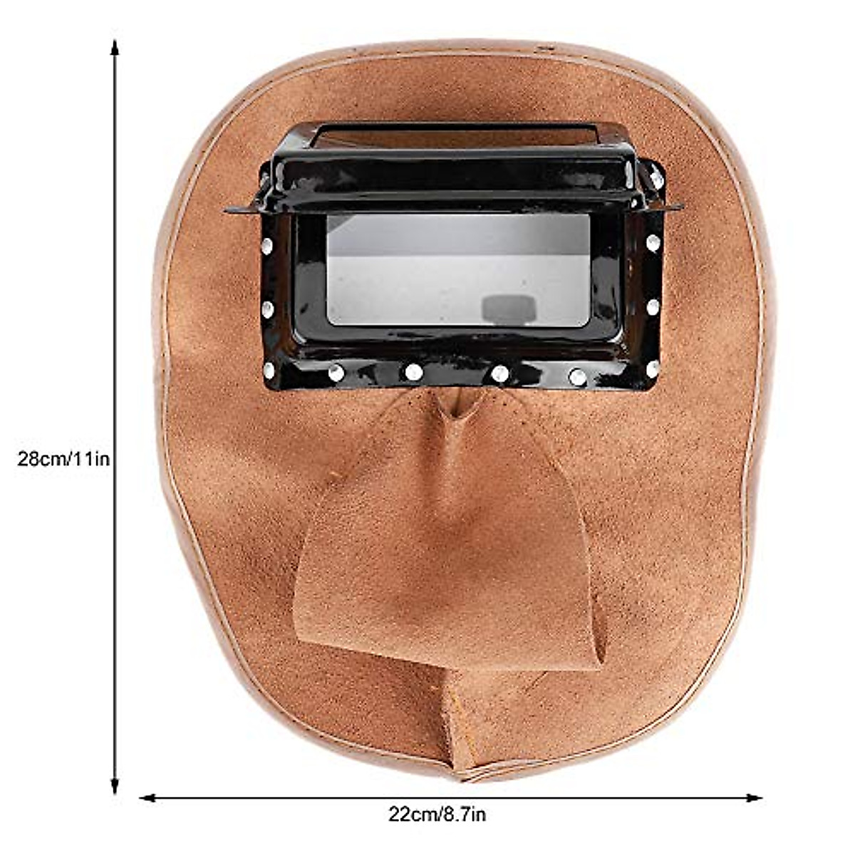 Anti-Spatter Heat Cowhide Shawl Solar Auto Darkening Welding Equipment Hood Welder Security Protection