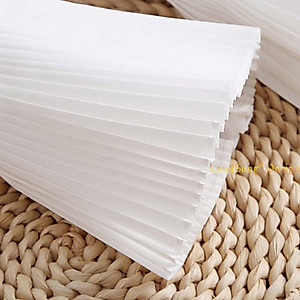 LoudSung False Sleeves Wrist Cuffs Floral Ruffle Layered Lace Cuff Detachable Fake Sleeves for Women Girls