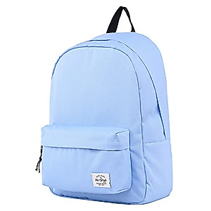 HotStyle SIMPLAY Classic School Backpack Bookbag, LightSkyBlue