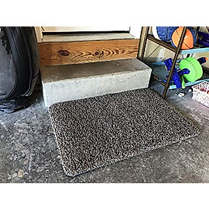 CLEAN MACHINE 10376921 High Traffic Astroturf Dirt Trapper Doormat, 23.5" x 35.5", Desert Taupe