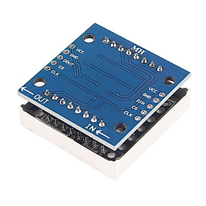 ACEIRMC 5PCS MAX7219 8x8 Dot Matrix LED Display Module 5V MCU Control MAX7219 88 LED Dot Matrix DIY Kit (B)