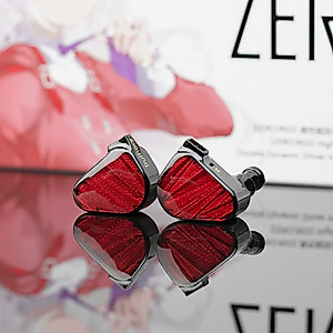 Fanmusic TRUTHEAR x Crinacle Zero:RED Dual Dynamic Drivers in Ear Headphone with 0.78 2Pin Cable
