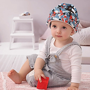 Baby Safety Support Helmet Toddler Adjustable Head Protector Hat Infant Breathable Bumper Headguard Cap for 6 Month to 8 Year