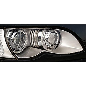 iJDMTOY 3.0-Inch H1 Bi-Xenon Projector Lens Compatible With Car Lighting Retrofit, Custom DIY Job