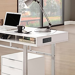 Conference Recessed Power Strip Waterproof, with PD 20W USB C Fast Charging Port,2 Outlets,Furniture Recessed Power Outlet,Desk Power Strip Surge Protector,Drawer Outlet,Flat Plug,6ft Cable (Black)