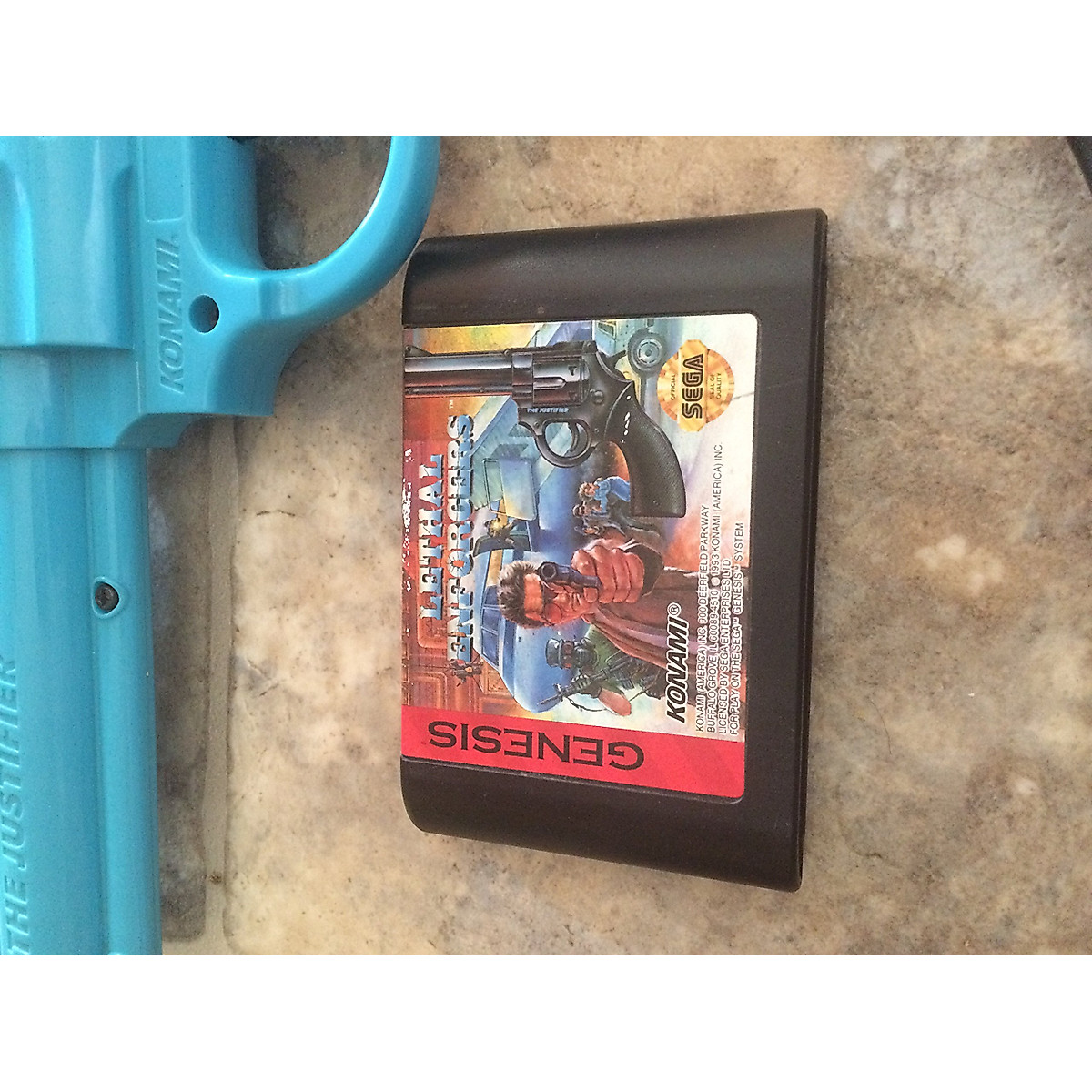 Konami Justifier Light Gun for Lethal Enforcers