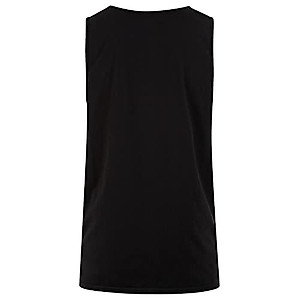Hurley Men's Everyday Washed One and Only Solid Tank, Black, Medium