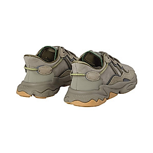 adidas Originals Men's Ozweego Gymnastics Shoe, Grey Legend Earth Raw Khaki, 9