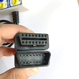 OBD Detector Breakout Box CAN Data Line Signal,Car Fault Diagnostic Scan Tool White