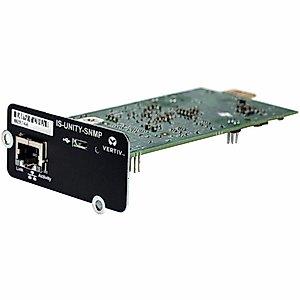 Vertiv Liebert IntelliSlot Unity - SNMP - Network Card | Remote Monitoring Adapter (IS-UNITY-SNMP)