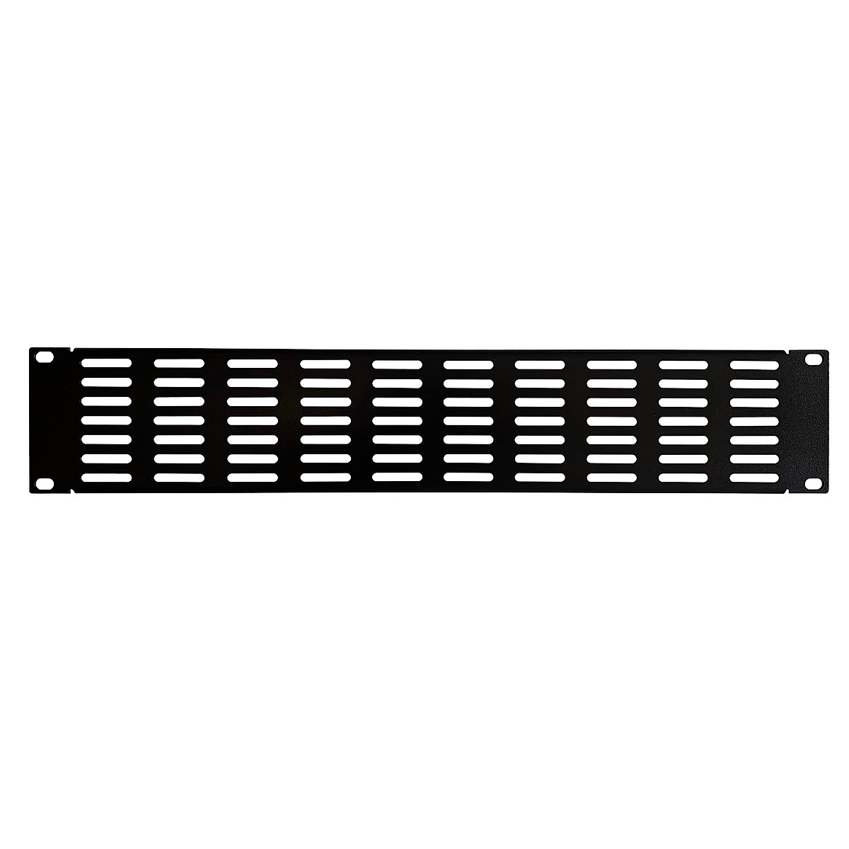 Ferstnor 2U Steel Blank Panel Vented for 19 inch Server Rack Durable Mount Spacer for Network Cabinet 5 Pack Complete with Installation Hardware and Cable Tie