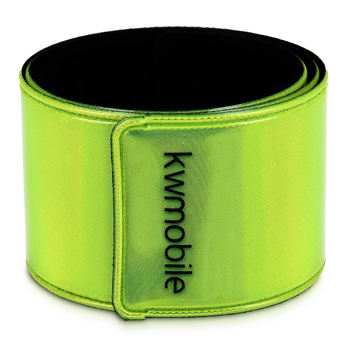 kwmobile 6X Reflective Tape - Reflective Band Snap Bracelet Set - Reflector Band for Arm Leg - Party Accessory - Decorative outerwear