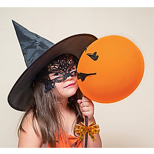 6PCS Satin Ribbons - Halloween Decor Ribbons for Party, Carnival, Gift Wrap, Hanging Decoration - Indoor/Outdoor Craft Supplies - 5 Yards