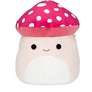 KellyToy Squishmallows 8” Malcom The Mushroom Food Squad Plush Stuffed Toy