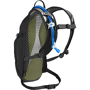 CamelBak Lobo Bike Hydration Backpack - Helmet Carry - Magnetic Tube Trap - 100oz - Black