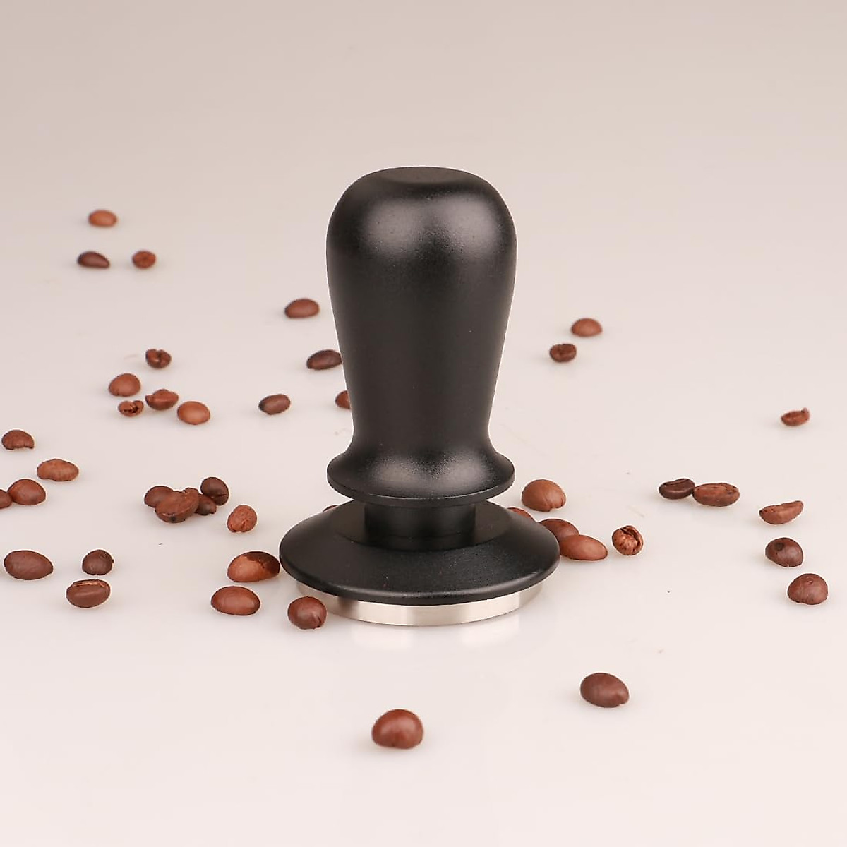 omgogo 53mm Espresso Tamper, Premium Barista Coffee Tamper with Calibrated Spring Loaded, 100% Stainless Steel