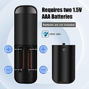 2 Pack Universal Replacement TV Remote Control ONLY for Roku TV, for TCL/Hisense/Sharp/Philips/Onn/Element/Insignia Roku TV. (NOT for Roku Stick or Box)