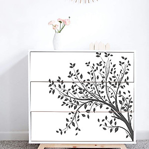 Self-Adhesive Dresser Sticker, Peel and Stick Furniture Stickers/Decals, Removable Furniture Skin (003, MALM)…