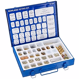 Schlage, Color 40-132 Retail Keying Kit with Seal-Tight Metal Box