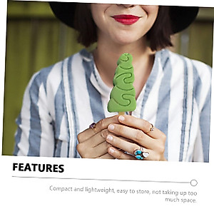 NOLITOY 2pcs Popsicle Mold Christmas Fondant Molds Diy Ice Cream Popsicle Ice Mold Ice Cream Mold Cakesicle Christmas Popsicle Maker Tray Ice Cube Tray White Soft Drink Simple