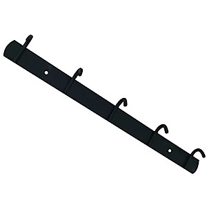 AOLZUNK Heavy Duty Coat Hooks Rack Wall Mounted 5 Hooks, Multi-Function Metal Rack for Hanging Clothes Hat Keys Towel, Bedroom Bathroom or Entryway