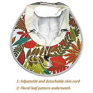 HINDAWI Sun Hats for Women Wide Brim Sun Hat UV Protection Caps Floppy Beach Packable Visor (Grey)