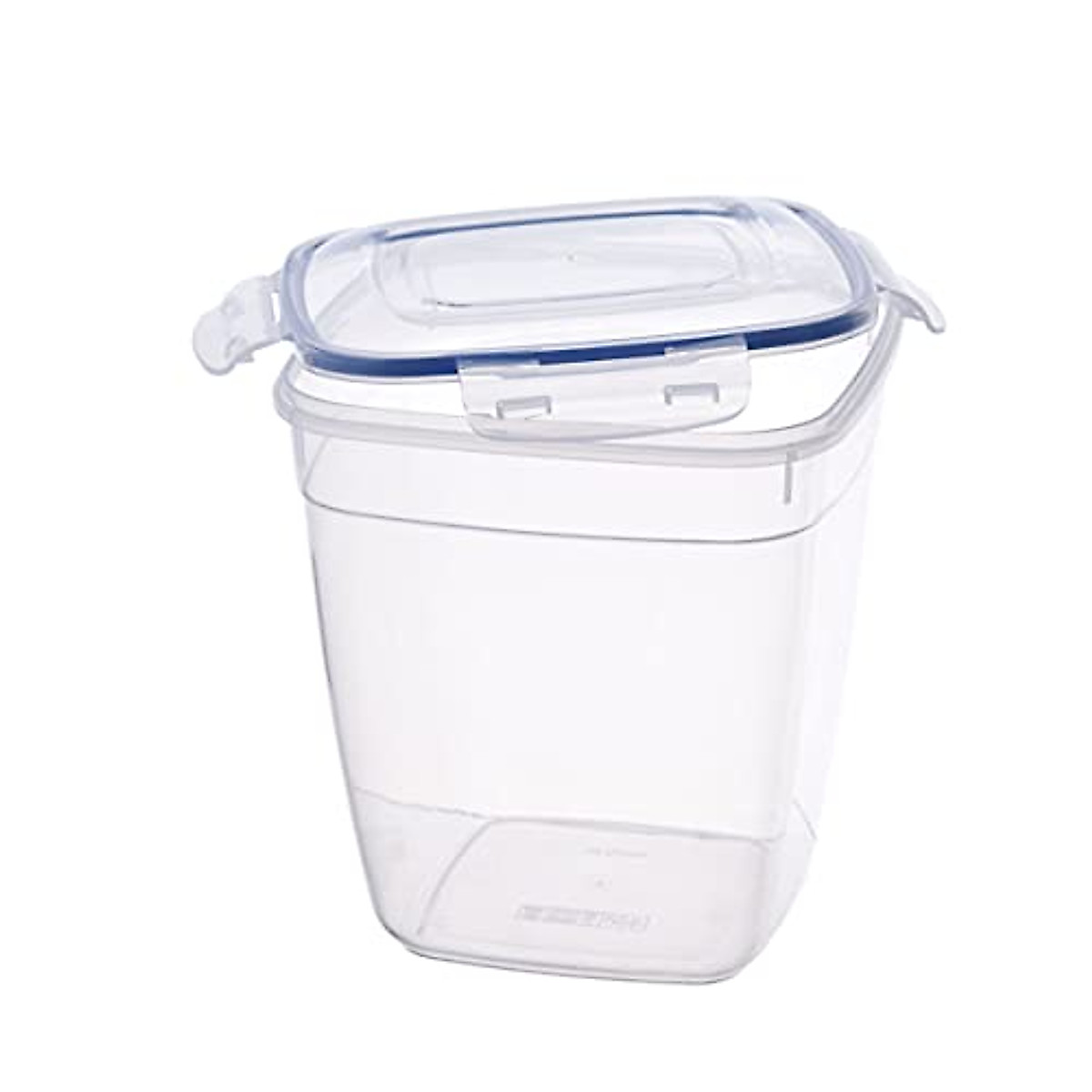Superio Square Deep Sealed Container For Food, 3.5 Qt Plastic Container With Lid Keeps Food Fresh- For Pantry, Fridge- Microwave and Freezer Safe (1, 3.5 Quart)