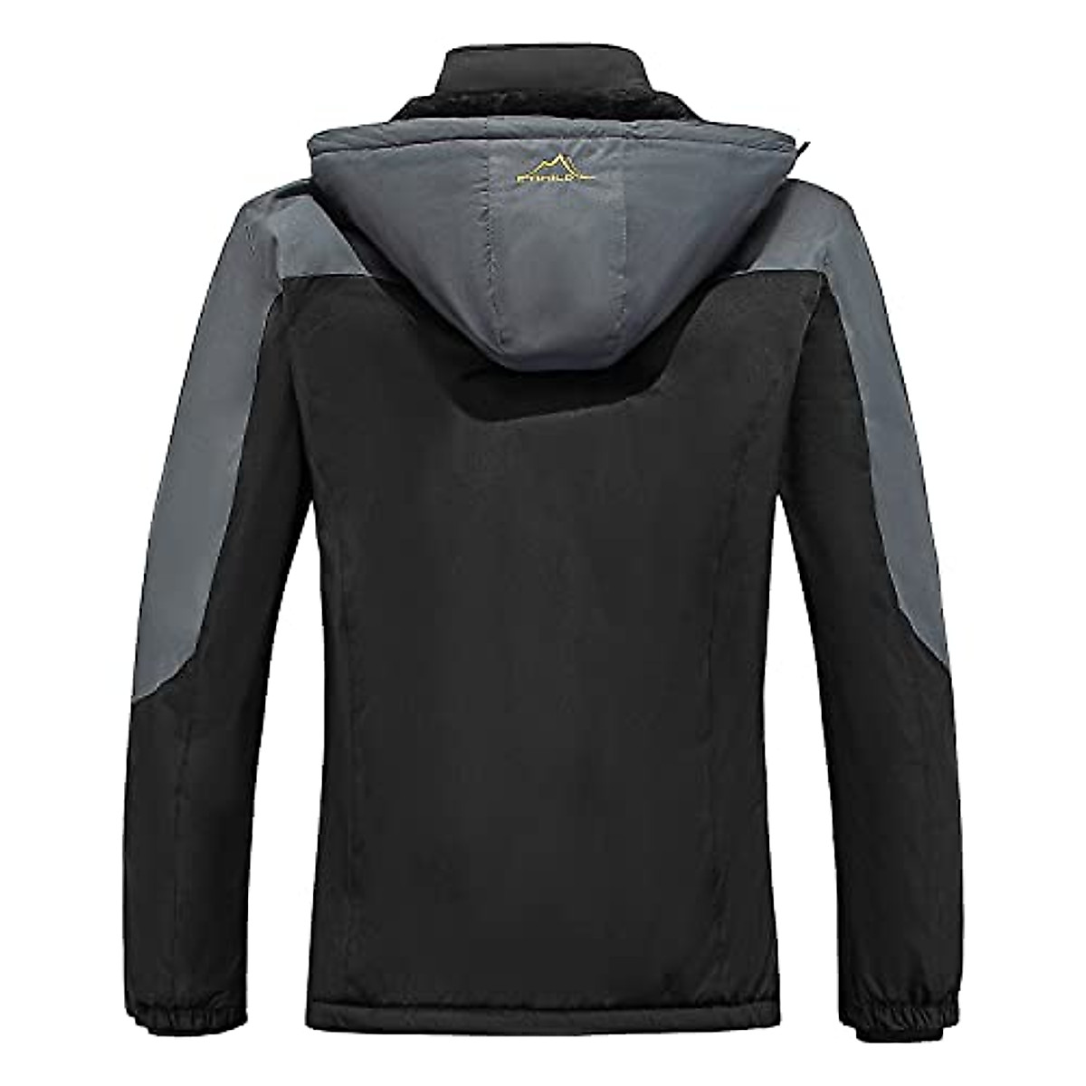 FTIMILD Men's Ski Jacket Waterproof Warm Winter Mountain Windbreaker Hooded Raincoat Snow Jackets