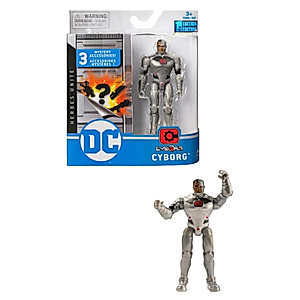 DC Heroes Unite 4 Inch Action Figure | Cyborg