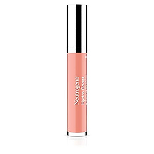 Neutrogena Hydro Boost Moisturizing Lip Gloss, Hydrating Non-Stick and Non-Drying Luminous Tinted Lip Shine with Hyaluronic Acid to Soften and Condition Lips, 23 Ballet Pink Color, 0.10 oz