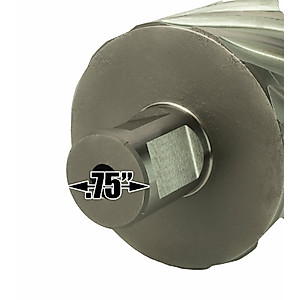 Steel Dragon Tools 2-1/16" x 1" High Speed Steel Annular Cutter with 3/4" Weldon Shank