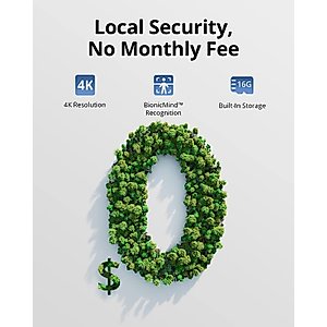 eufy Security eufyCam 3 2-Cam Kit, eufyCam 3C add on Security Camera Outdoor Wireless, 4K Camera with Integrated Solar Panel, Face Recognition AI, Expandable Local Storage up to 16TB, No Monthly Fee