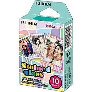Fujifilm Instax Mini Stained Glass Film - 10 Exposures