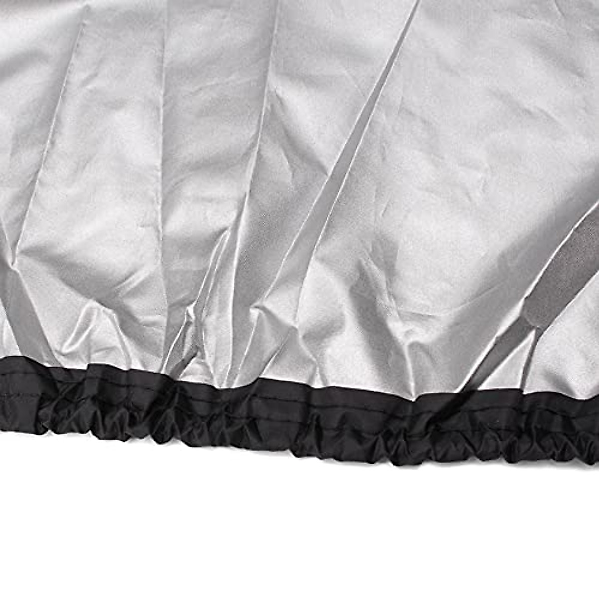 KISEER Outdoors Lawn Mower Cover Waterproof Heavy Duty 210D Polyester Oxford UV Protection Lawn Tractor Cover Fits Decks Up to 54" with Drawstring and Storage Bag