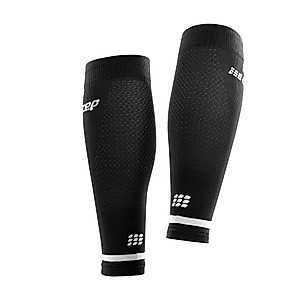 The Run Calf Sleeves 4.0, Black, Men, IV