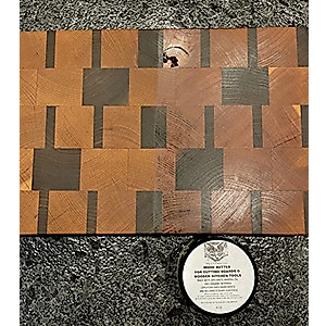 Wood Butter 4 oz Cutting Board Wax Conditioner for Butcher Block and Wooden Kitchen Tools. Macy;s Place Food Grade Protective Mineral Oil and Beeswax for Wooden Cutting Boards, Surfaces, and Tools.
