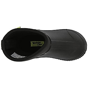 Western Chief Kids Freestyle Neoprene Rain Boot, Black, 2