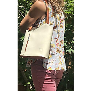 LaGaksta Easy Carry Backpack Purse Beige Tan