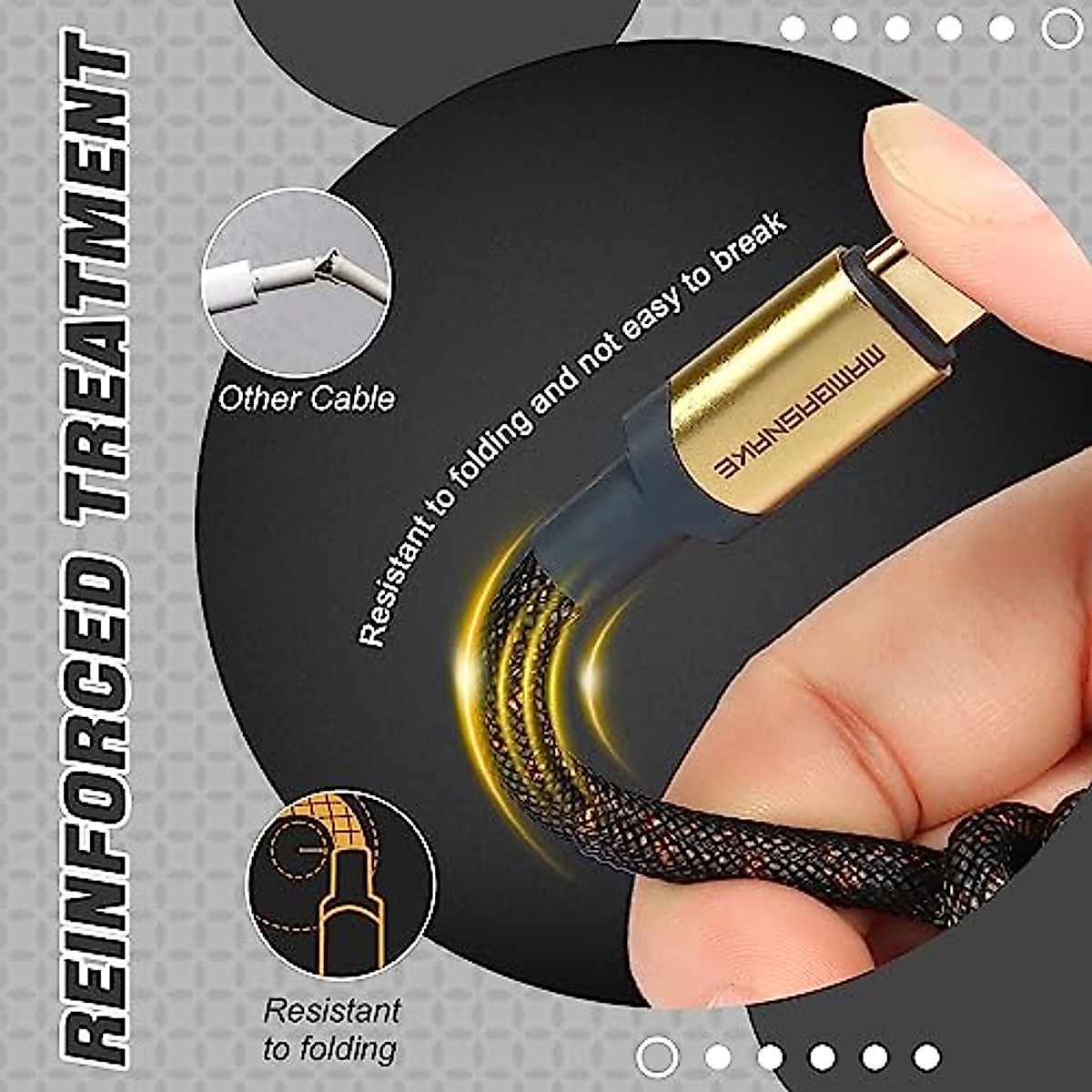 C03 Custom Coiled USB-C Cable for Gaming Keyboard,Detachable Double Sleeve Braided Keyboard Cables1.7M-2.2M Coiled USB C to A Cable with 24K Gold Aviator for Mechanical Keyboard/Cellphone