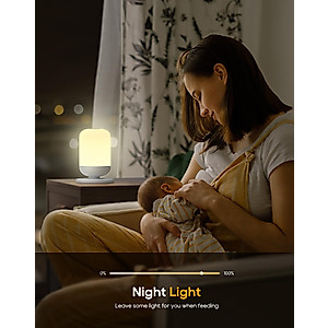 Morfone Sound Machine Baby with 34 Soothing Sounds White Noise Machine & Night Light Sleep Trainer with App Remote Control Alarm Clock Timer Setting Personal Sleep Routine for Babies Adult Kids