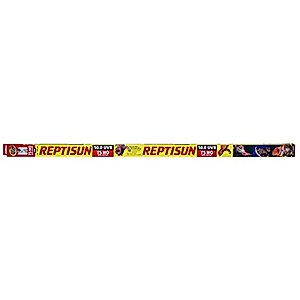 Reptisun 46" 10.0 T5HO UV-B Bulb - Includes Attached DBDPet Pro-Tip Guide - Great for Bearded Dragons, and Chameleons
