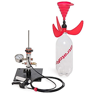 Relationshipware StratoLauncher IV Deluxe Tilting Water Rocket Launcher + StratoFins Kit