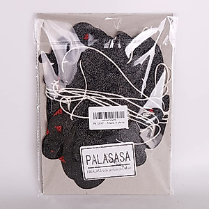 PALASASA Good Luck We will Miss You banner, Farewell Party Decoration, Retirement Party -Graduation Party Going Away Party Office Work Party Farewell Party Decorations Supplies (Black)