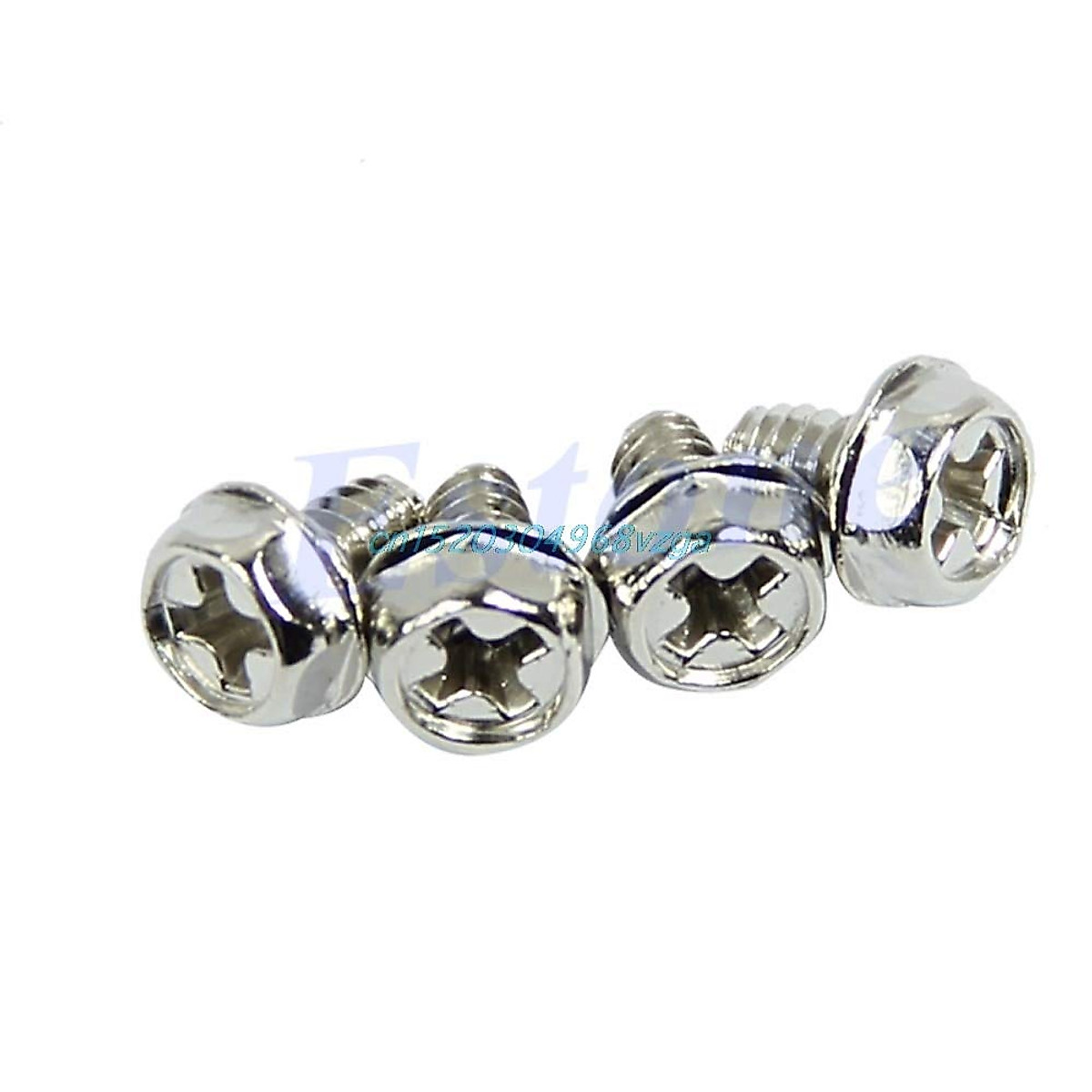 Screw Toothed Hex 6/32 Computer PC Case Hard Drive Motherboard Mounting Screws 100pcs O24