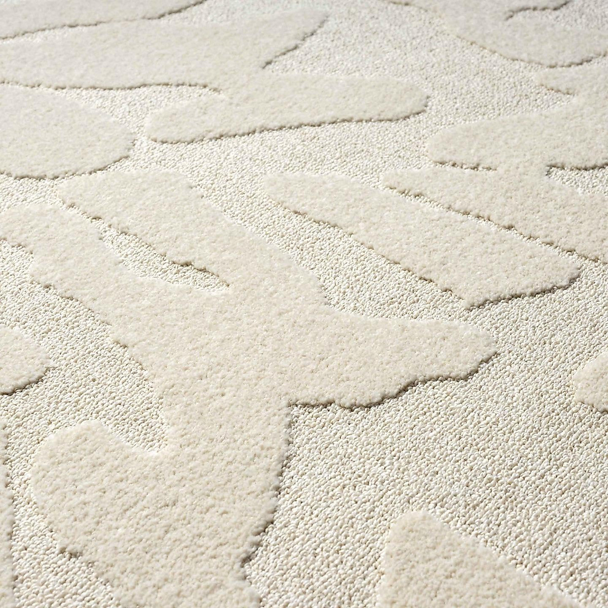 LUXE WEAVERS Grayson Collection 5970 Cream 8x10 Modern Abstract Area Rug