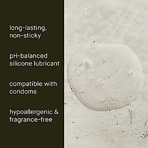 Maude Shine Silicone Personal Lubricant - Long-Lasting, Non-Sticky Silicone Lube - Hypoallergenic + Fragrance-Free Personal Lube for Women, Men and Couples - Safe for Use with All Condoms (4 fl oz)