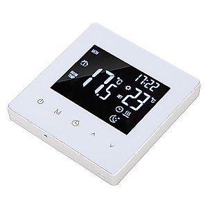 Intelligent Thermostat Touch Screen Programmable Thermostat Constant Temperature Controller Floor Heating Thermostat AC 90‑240V (K2MRH3A)